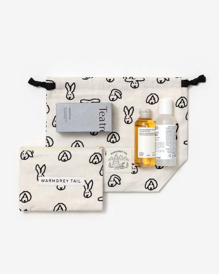 BUNNY BUNNY STRING POUCH – warmgreytail