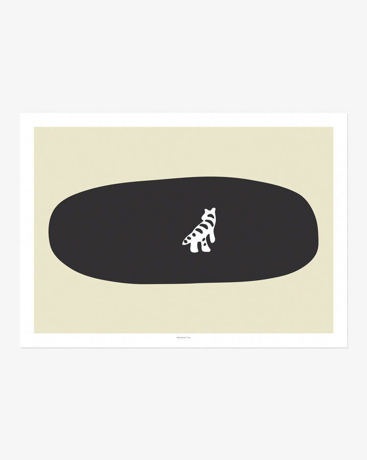 CIRCLE & TIGER POSTER – warmgreytail